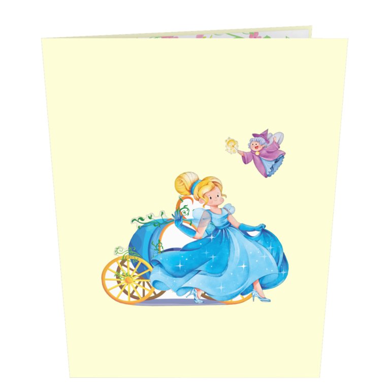 Fairytale Cinderella 3D Pop Up Card - SkyPop - Wholesale, Manufacture ...