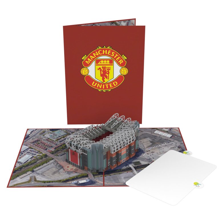 Old Trafford Stadium 3D Pop Up Card - SkyPop - Wholesale, Manufacture ...