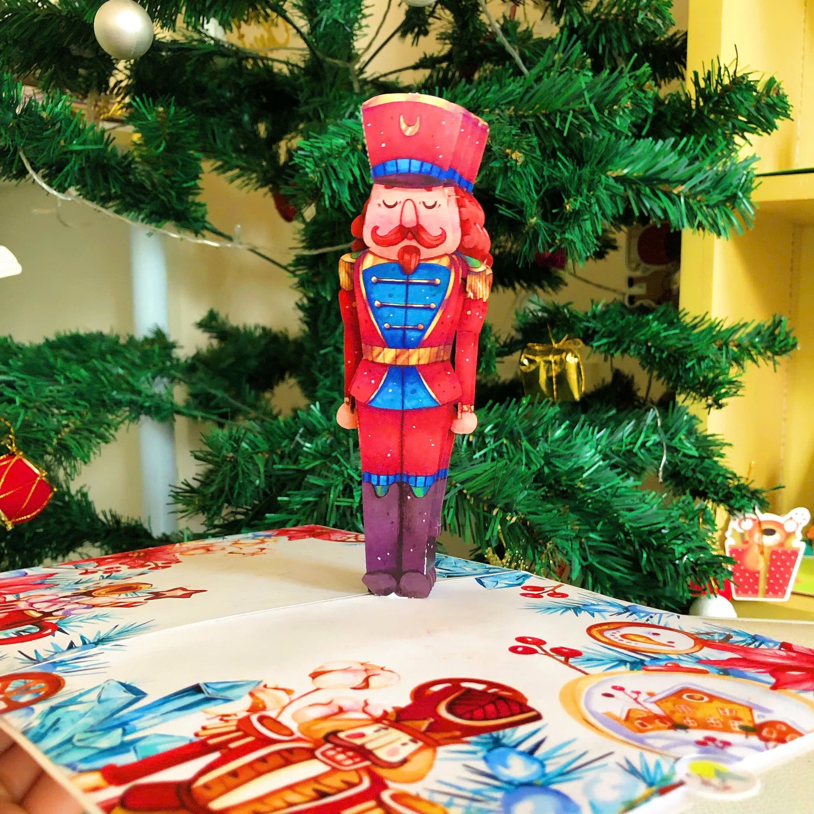 Xmas Nutcracker 3D Pop Up Card: A Classic Holiday Tale Comes to Life ...