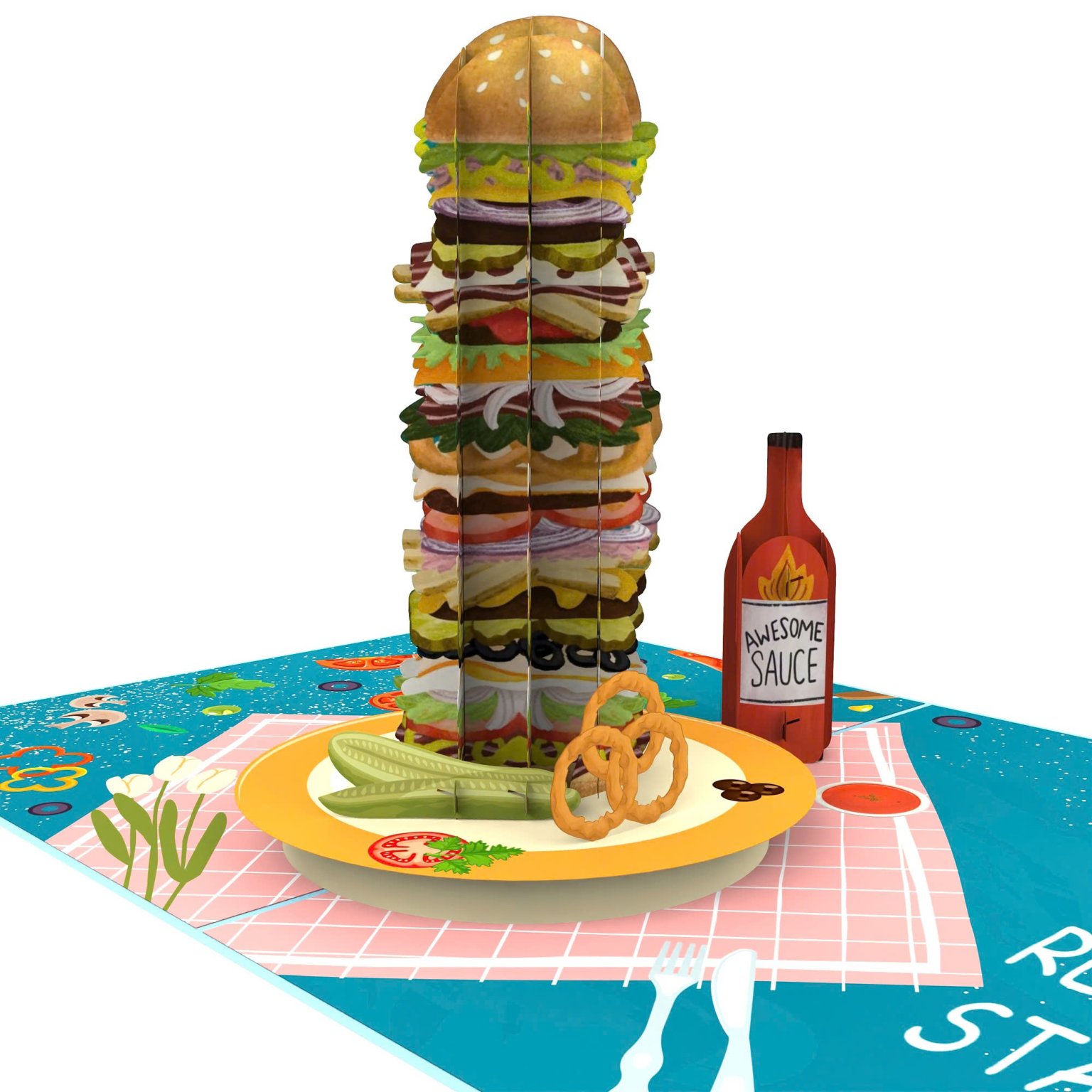 Dad You Stack Up 3D Pop Up Card - SkyPop - Wholesale, Manufacture ...