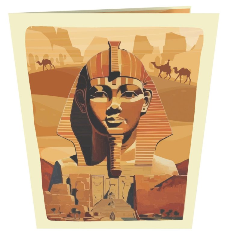 Egypt 3D Pop Up Card - SkyPop - Wholesale, Manufacture, Supplier Pop-up ...