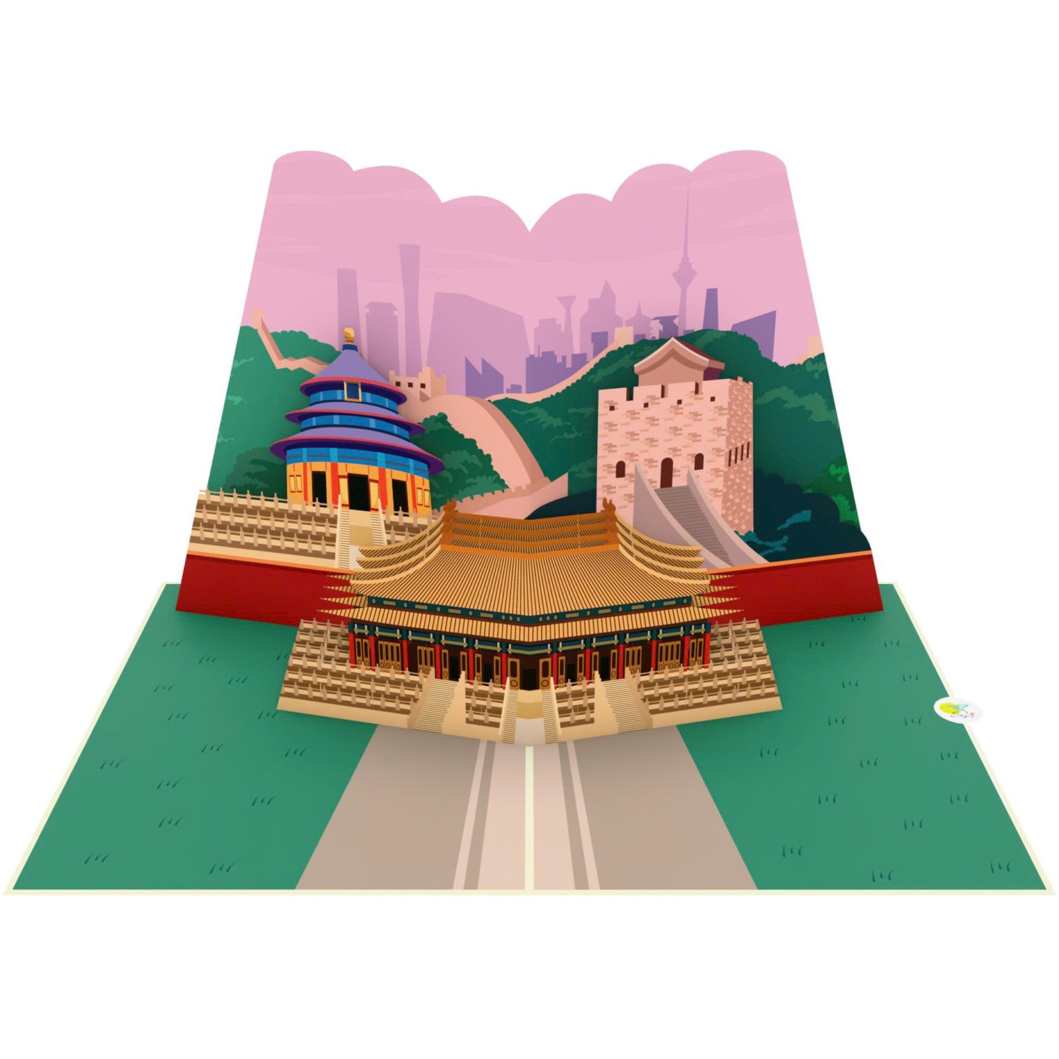 Beijing 3D Pop Up Card - SkyPop - Wholesale, Manufacture, Supplier Pop ...