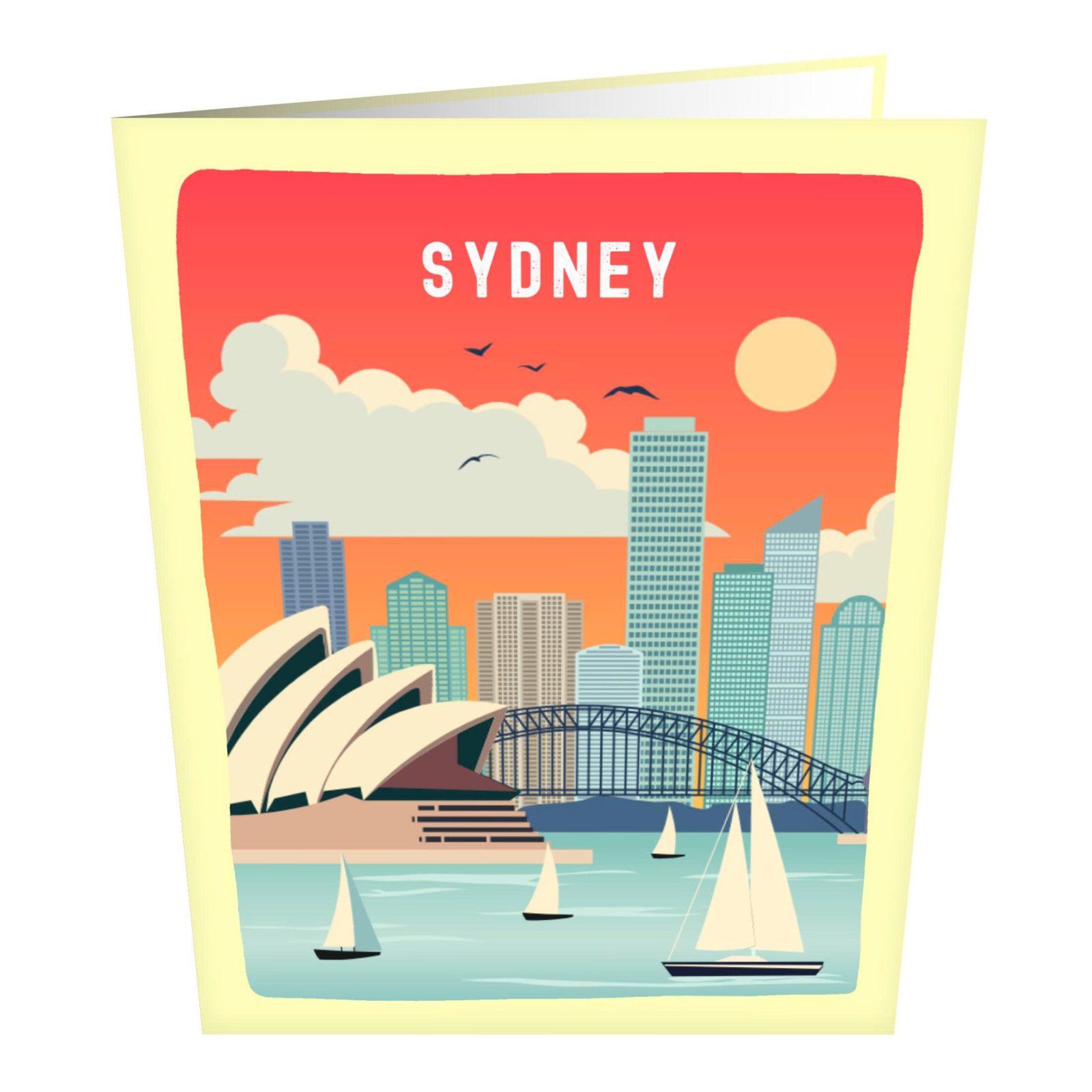 Sydney Greeting Card - SkyPop - Wholesale, Manufacture, Supplier Pop-up ...