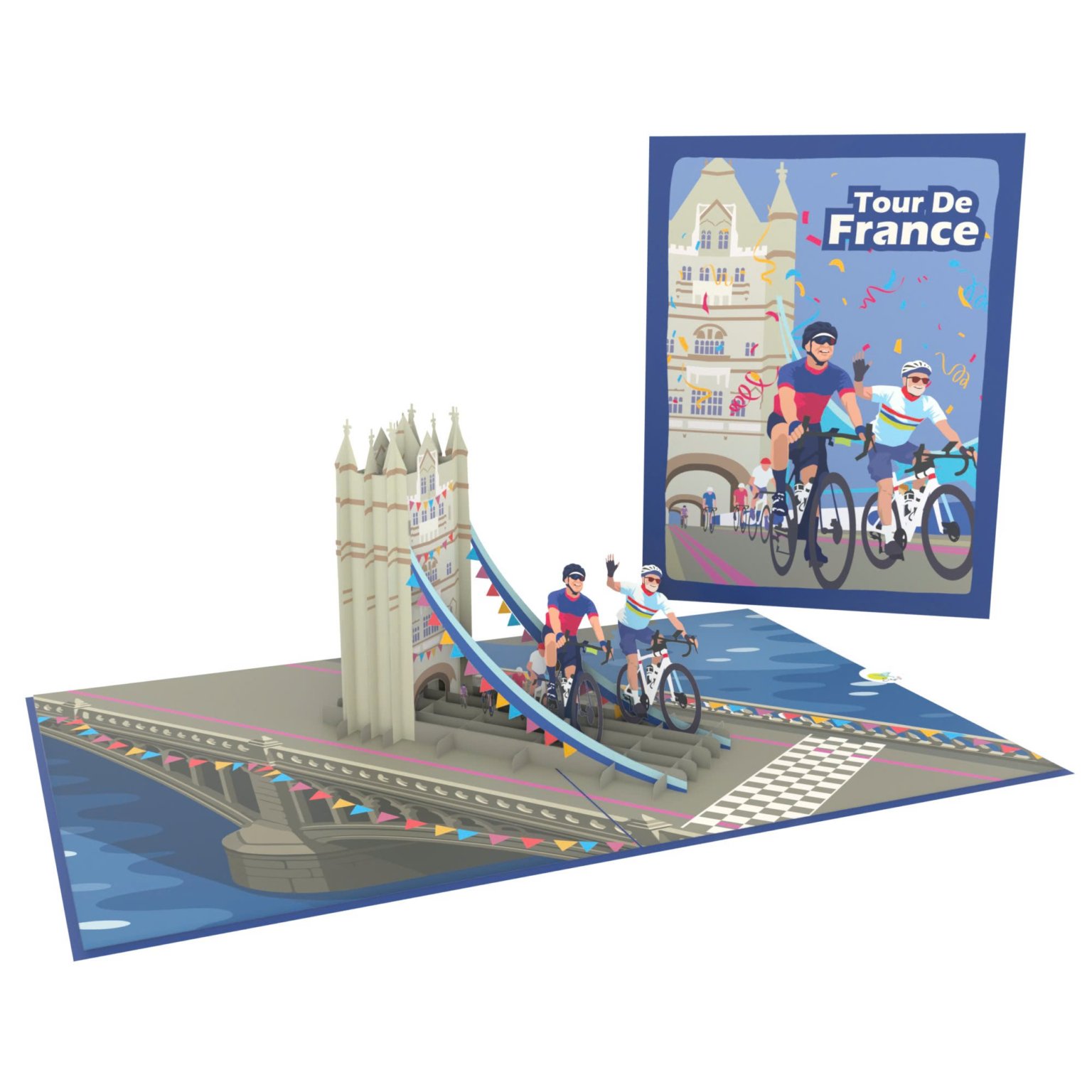 Tour De France 3D Pop Up Card - SkyPop - Wholesale, Manufacture ...