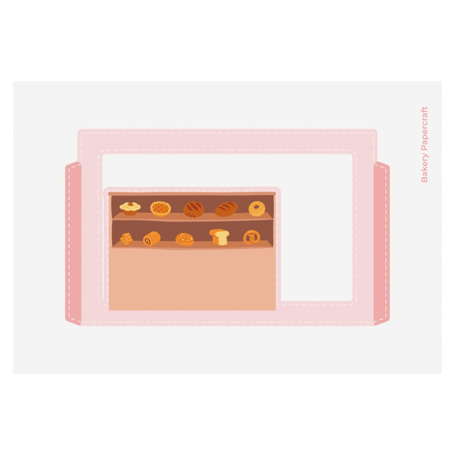 Bakery Papercraft DIY Pop Kit - SkyPop - Wholesale, Manufacture ...