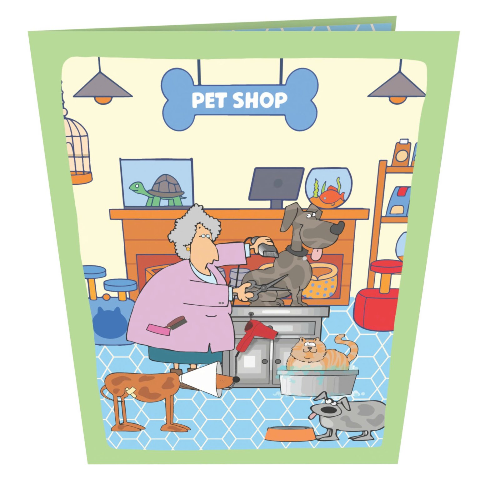 Pet Service 3D Pop Up Card - SkyPop - Wholesale, Manufacture, Supplier ...