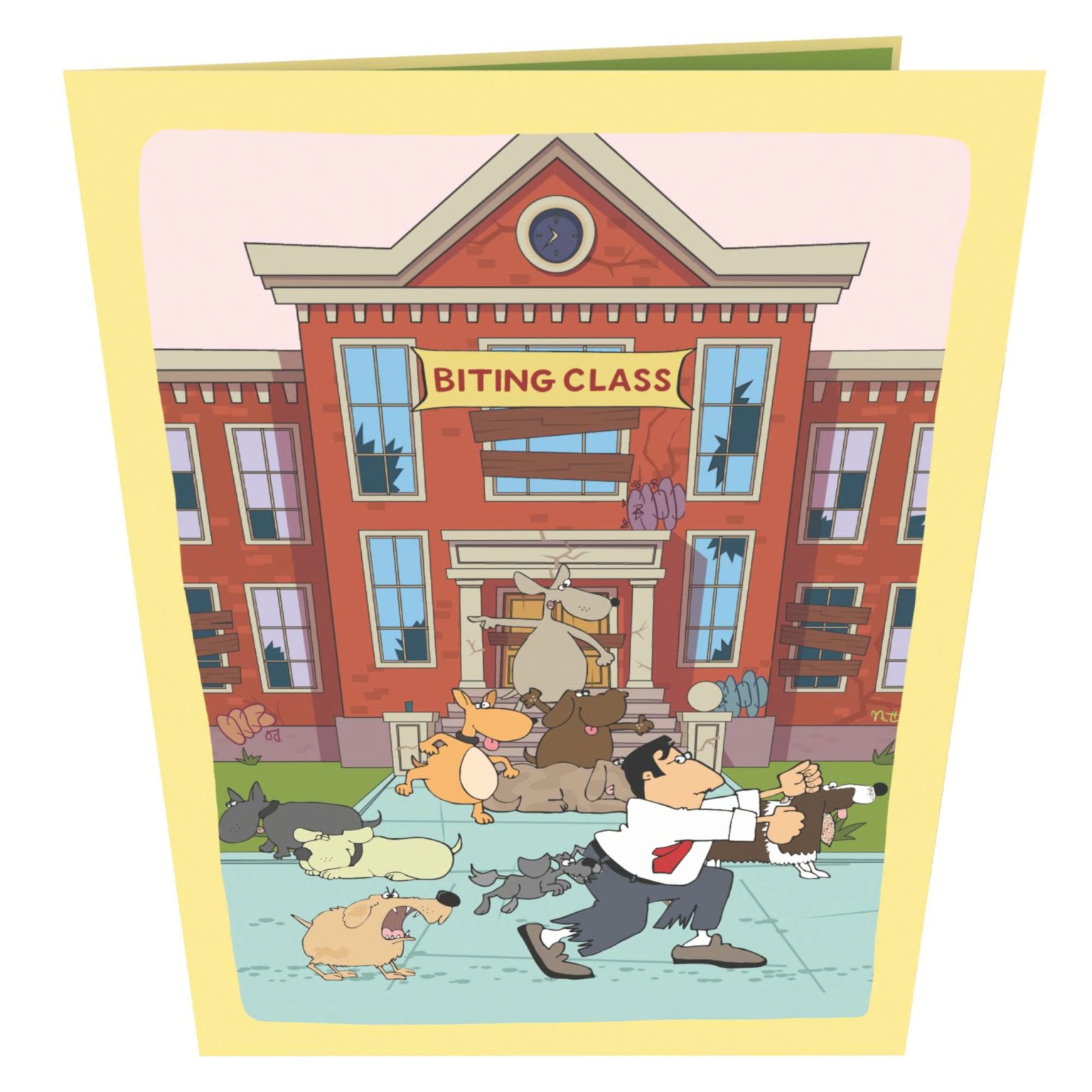 Dog Biting 3D Pop Up Card - SkyPop - Wholesale, Manufacture, Supplier ...