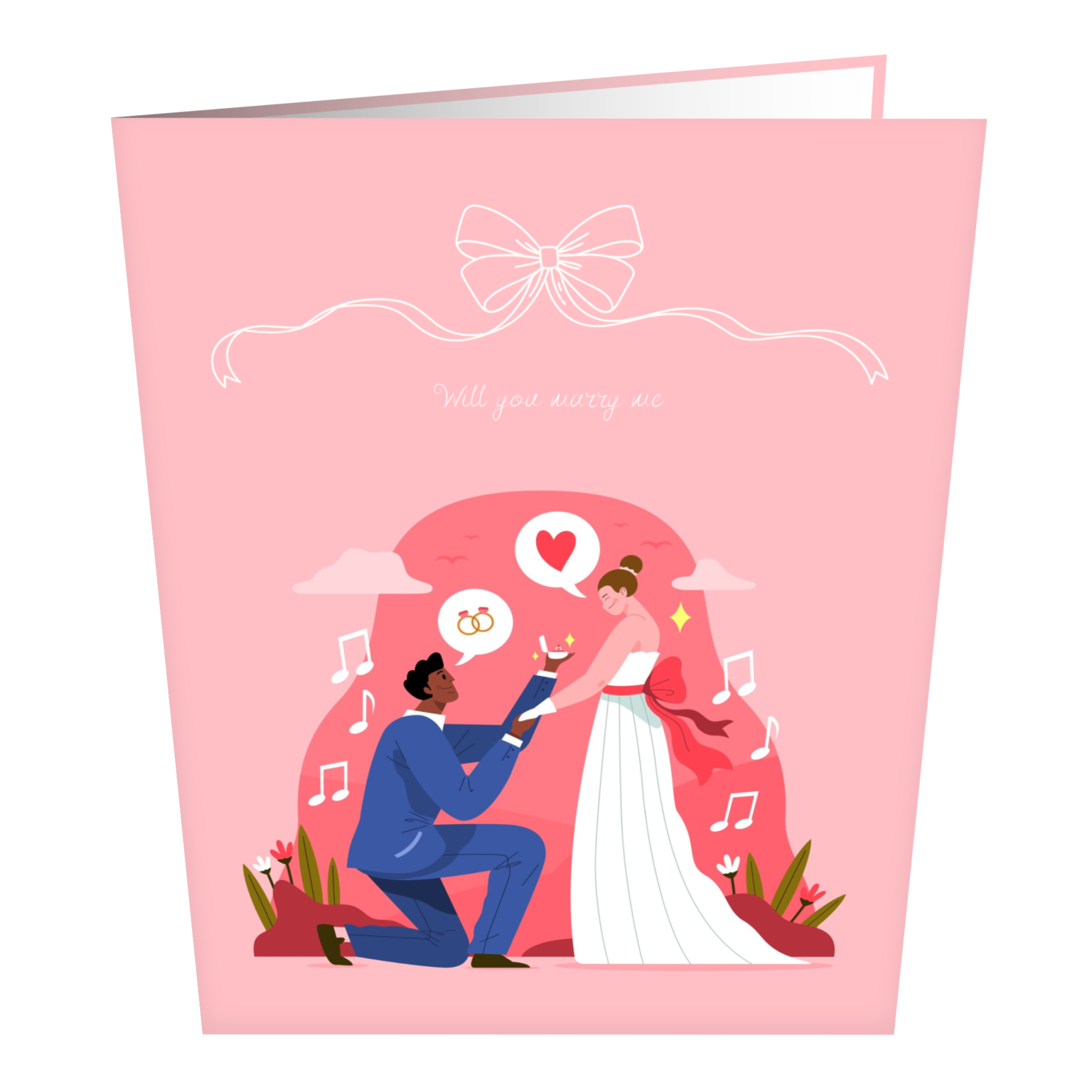 Will You Marry Me Greeting Card - SkyPop - Wholesale, Manufacture ...