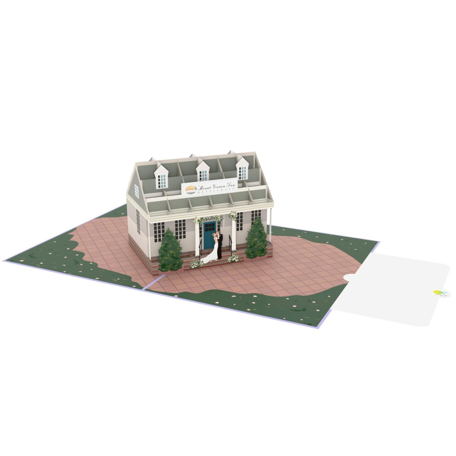 Wedding In Restaurant 3D Pop Up Card - SkyPop - Wholesale, Manufacture ...